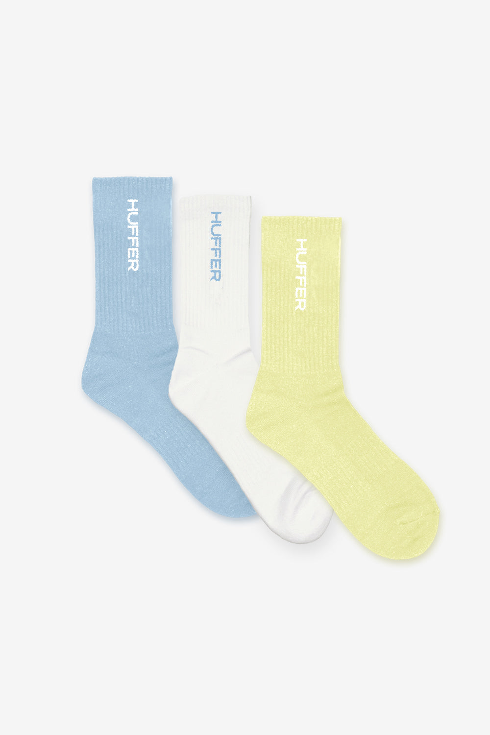 HFR RIB SOCK 3 PACK MULTI – Huffer