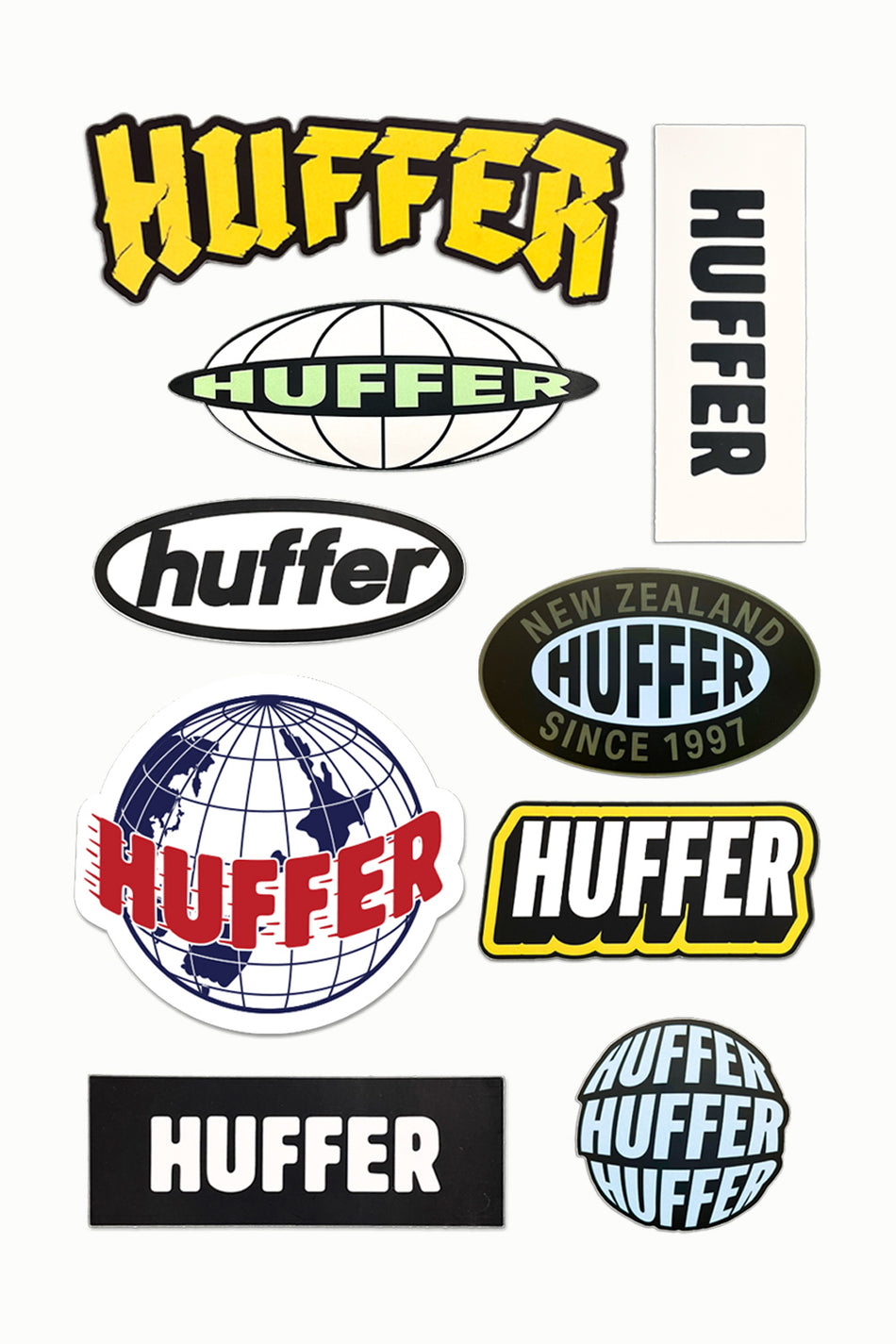 HFR STICKER PACK MULTI – Huffer