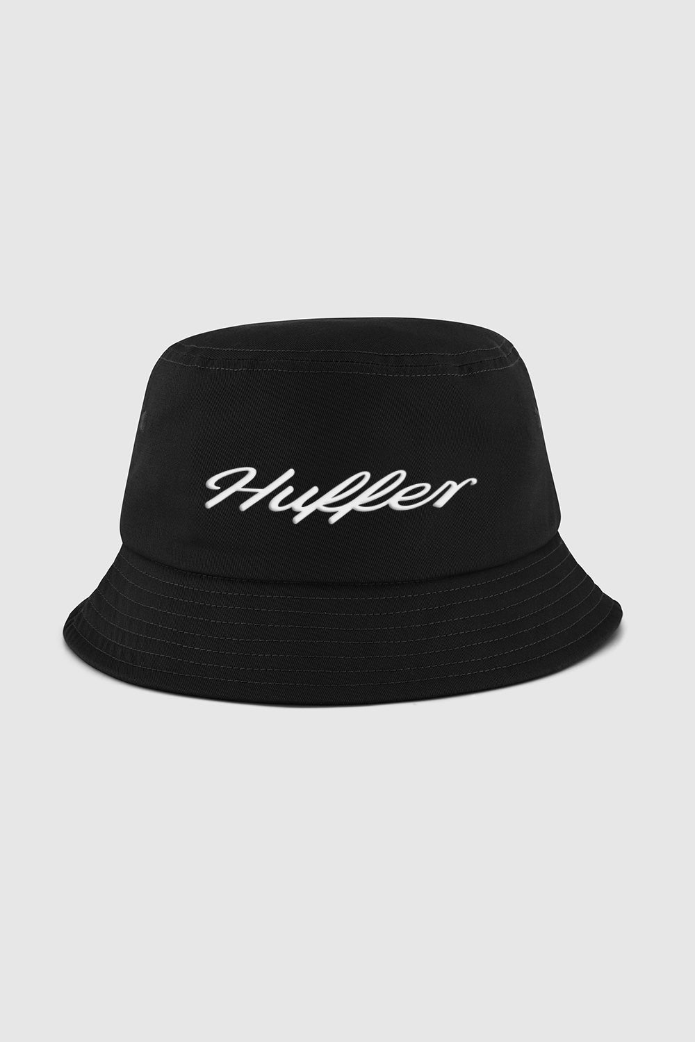 CLASSIC DRILL BUCKET HAT BLACK – Huffer