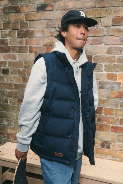 Men's Down Vests – Huffer