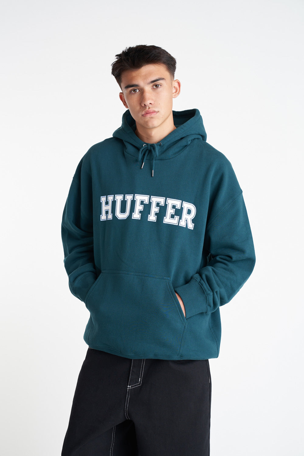 BLOCK HOOD/BLOCK OUT DEEP EMERALD – Huffer