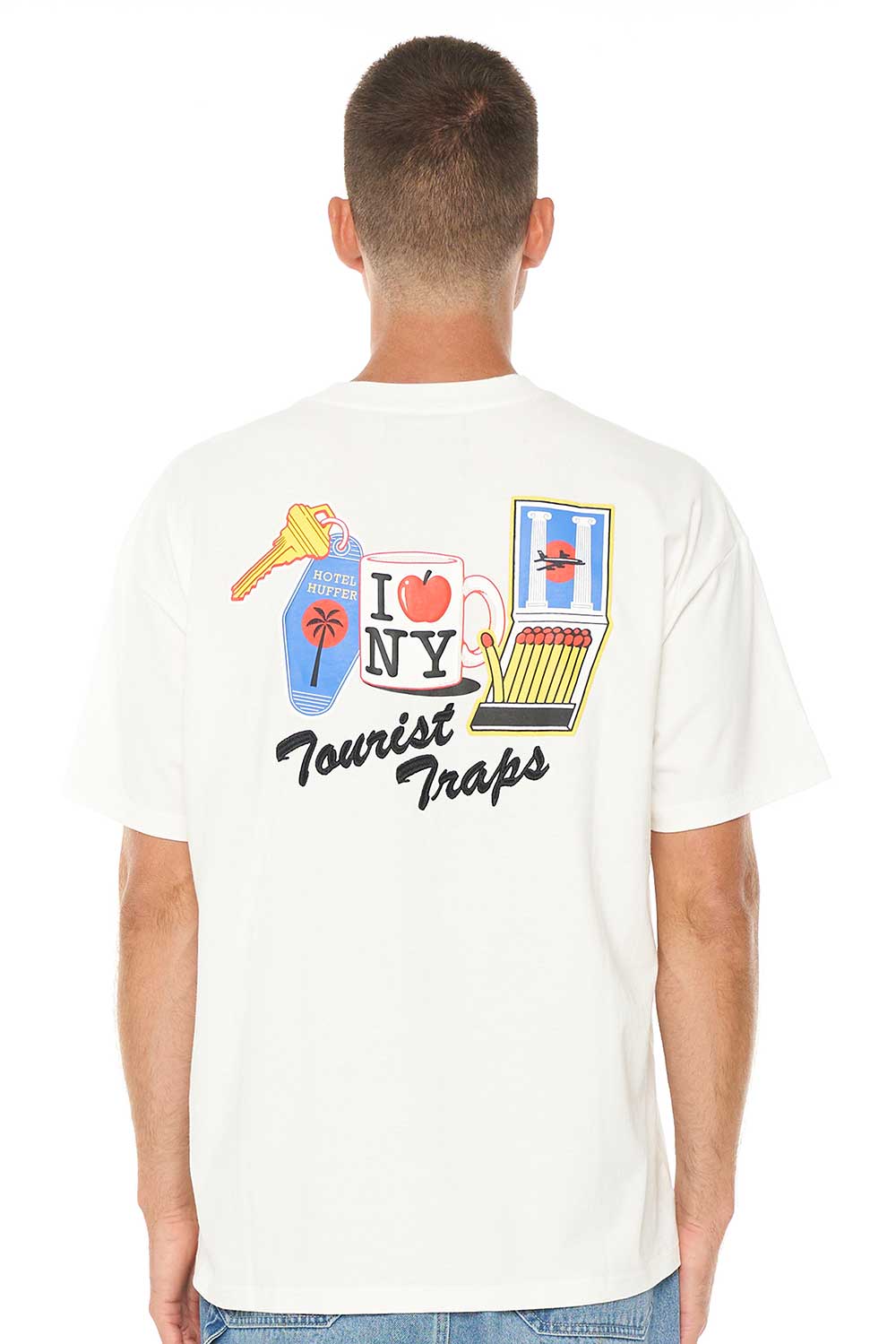 BLOCK TEE 220/SOUVENIR CHALK – Huffer