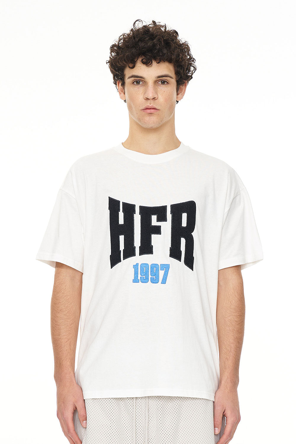 BLOCK TEE 220/PLAYER CHALK – Huffer