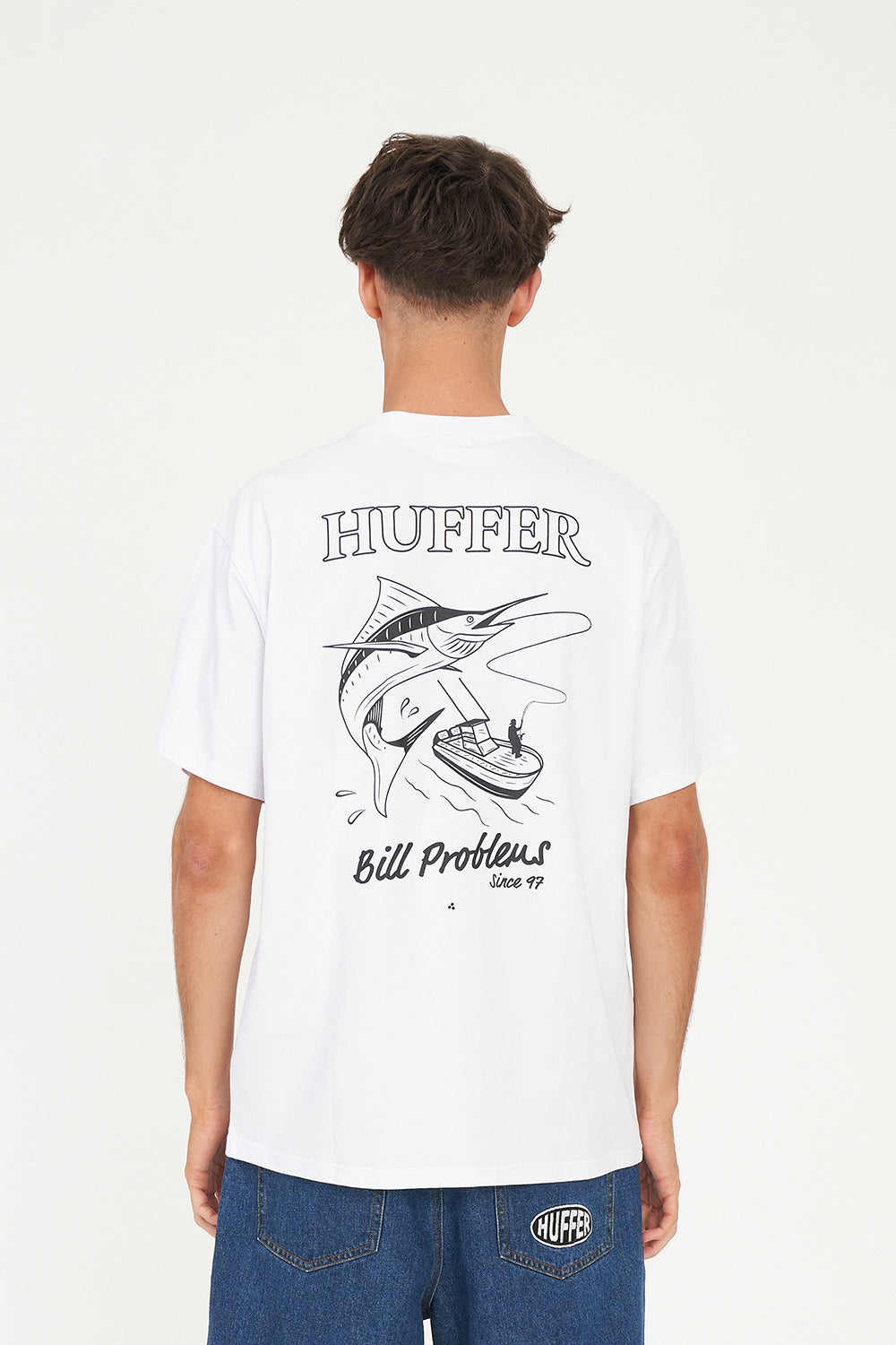 SUP TEE 190/BILLS WHITE – Huffer