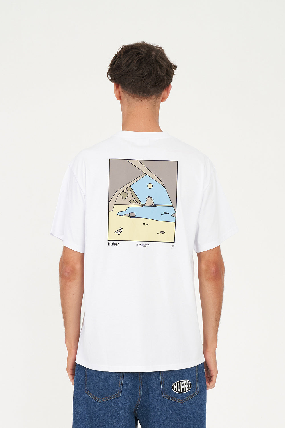 SUP TEE 190/COVE WHITE – Huffer