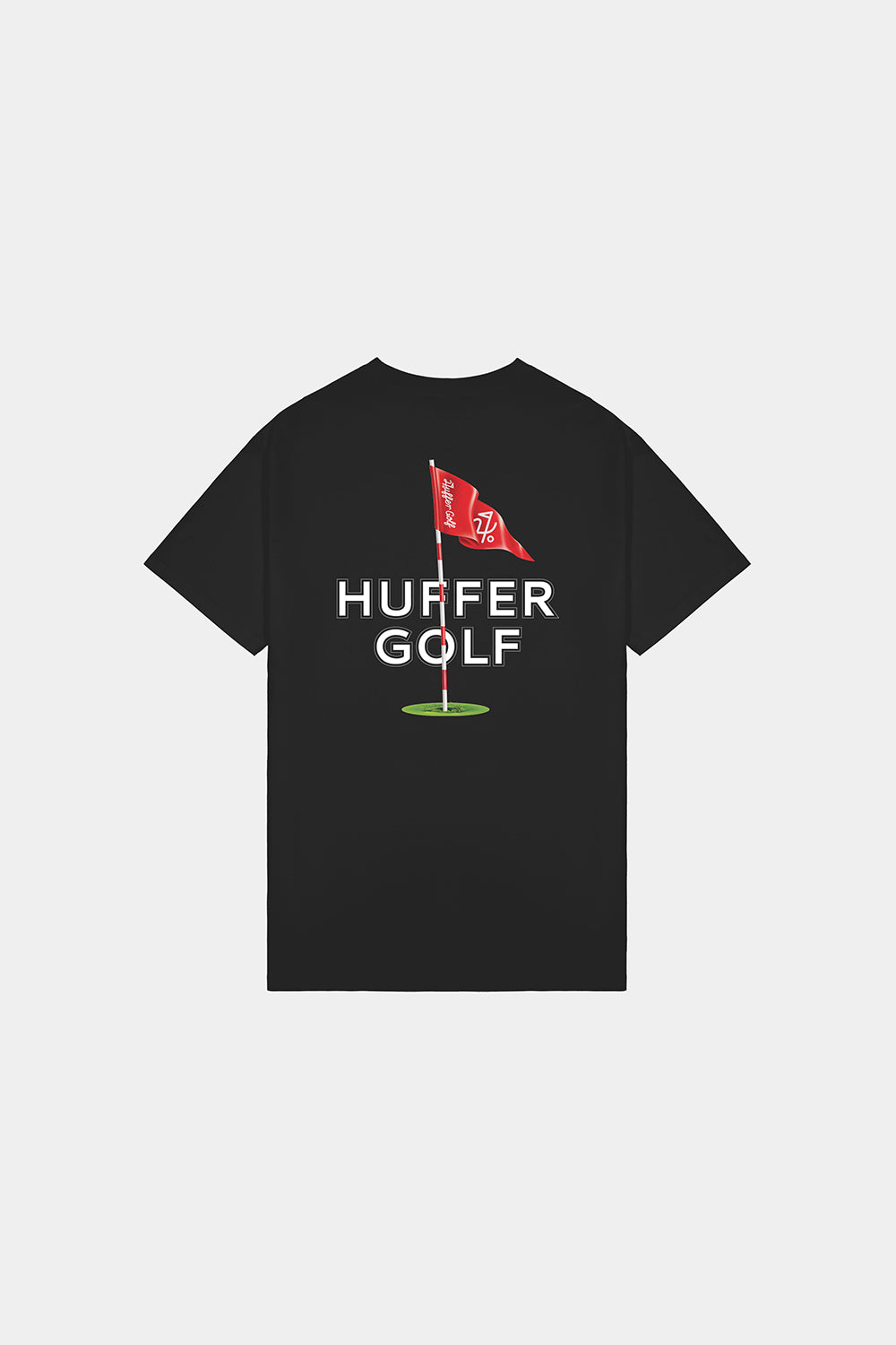 SUP TEE 220/FLAGGED BLACK – Huffer