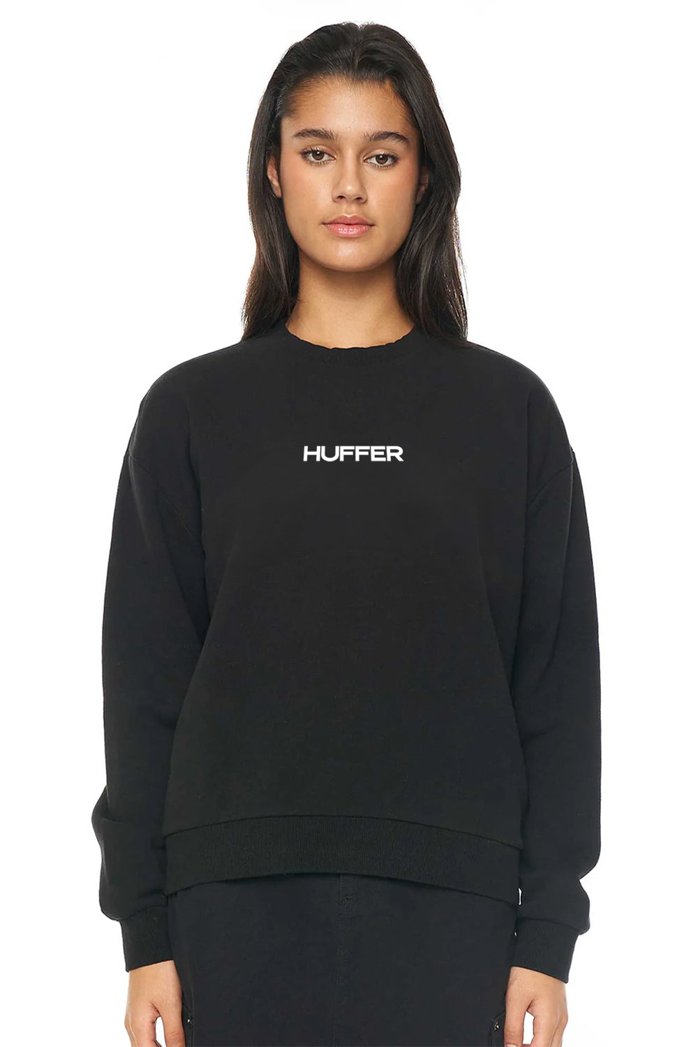 ESSENTIAL CLASSIC CREW300 BLACK – Huffer