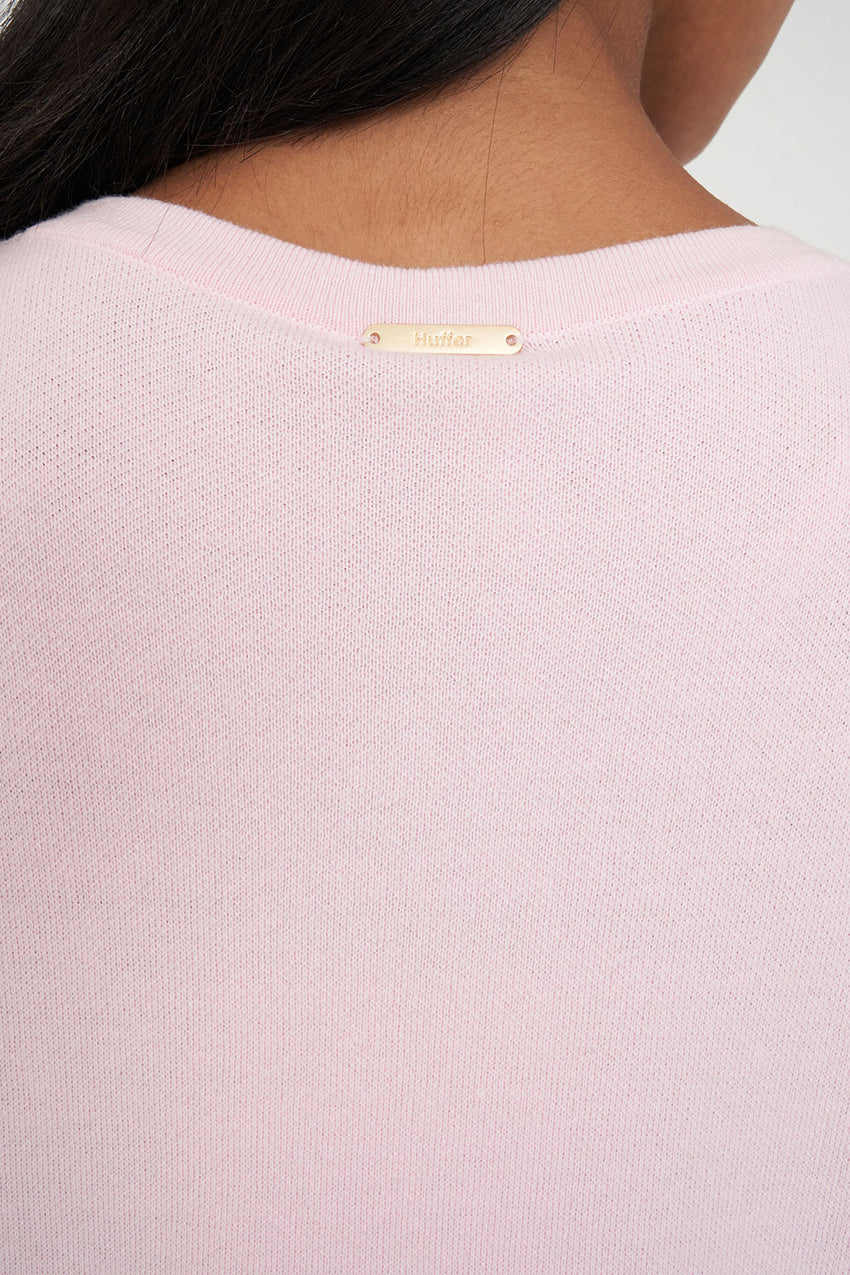 NEVE CREW PALE ROSE – Huffer