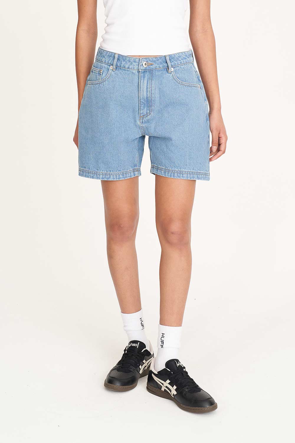 VINTAGE DENIM SHORT DRIFT BLUE – Huffer