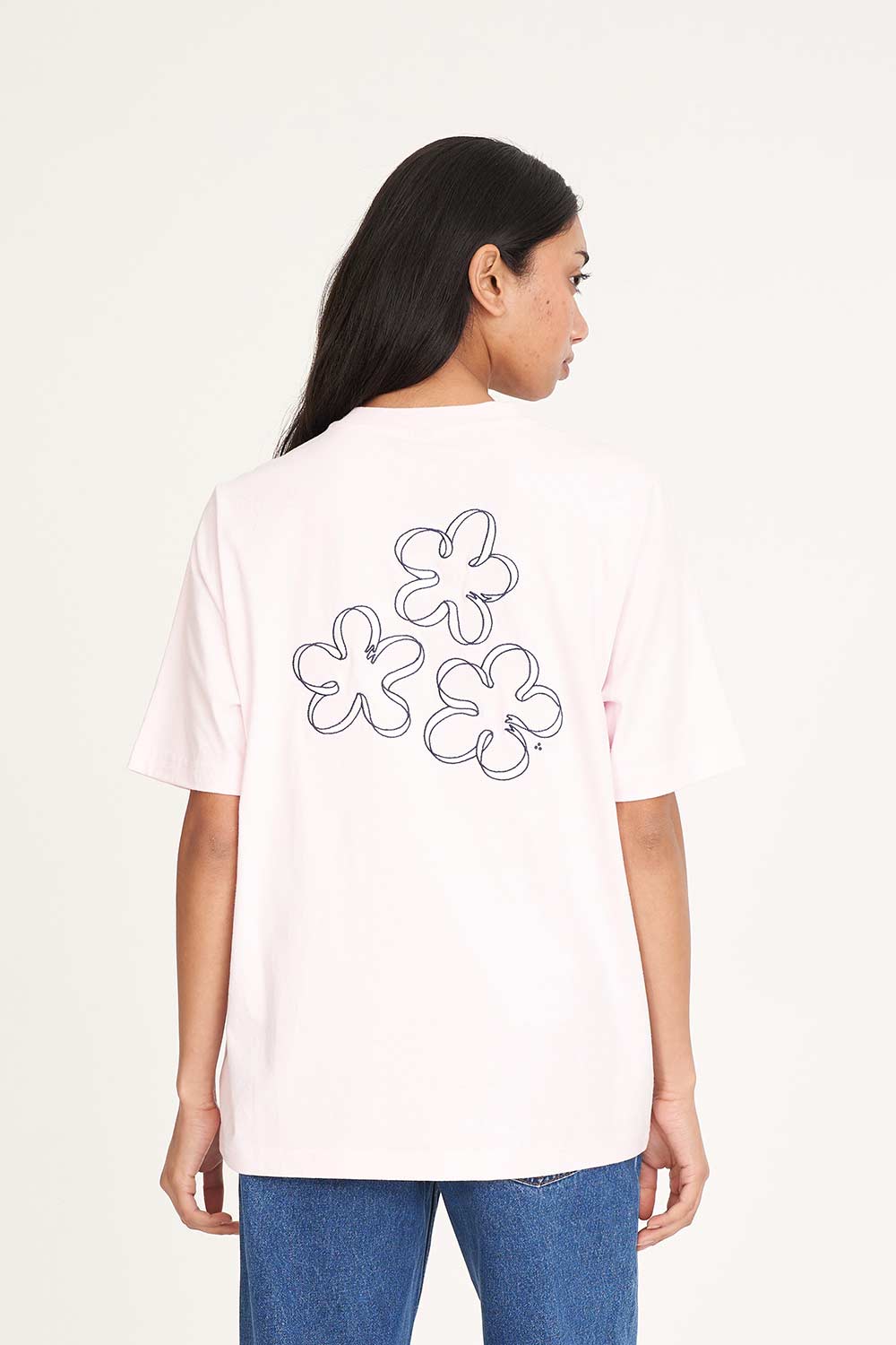 RELAX TEE 220/BOW-QUET MELLOW PINK – Huffer