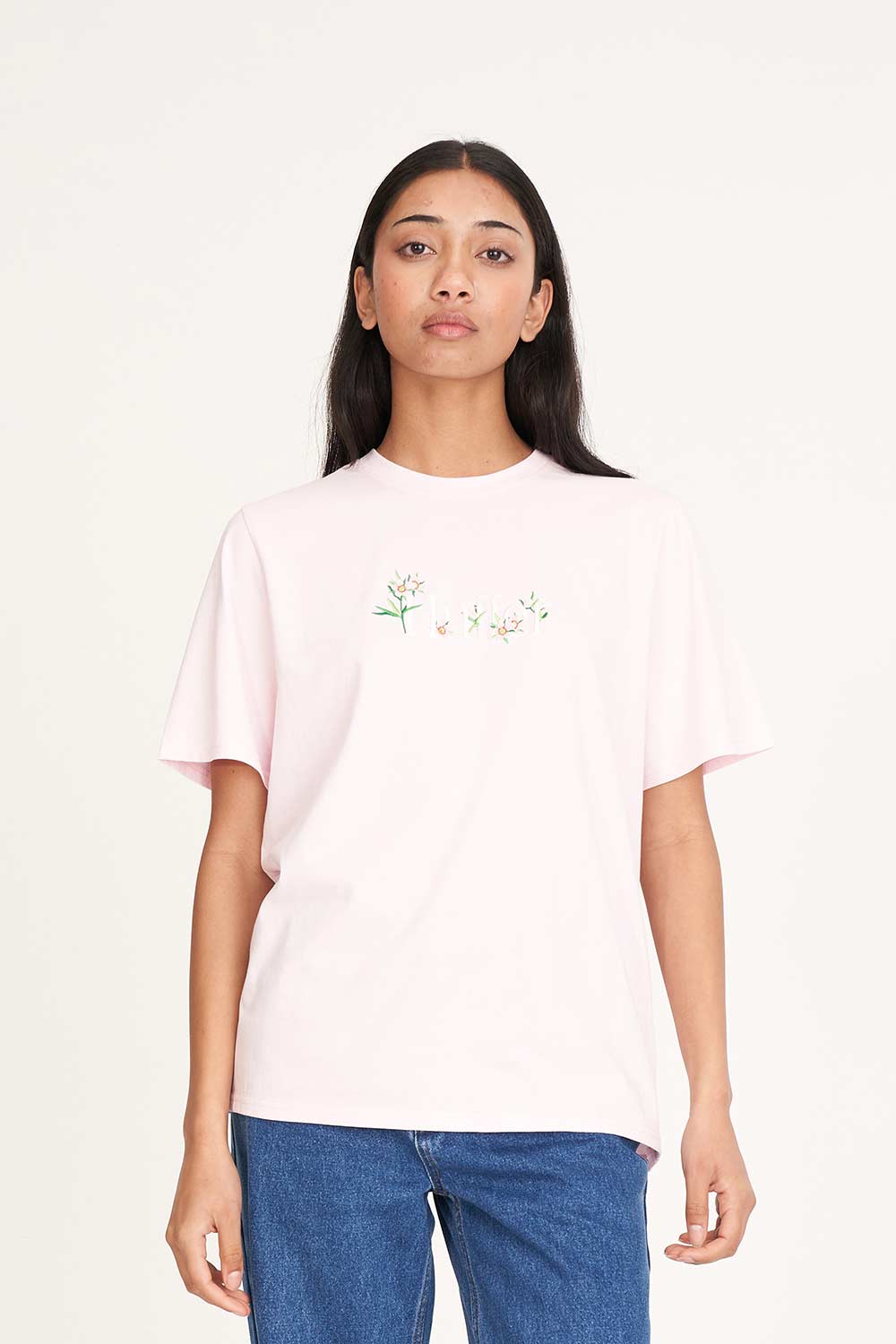 CLASSIC TEE 170/NECTAR MELLOW PINK – Huffer