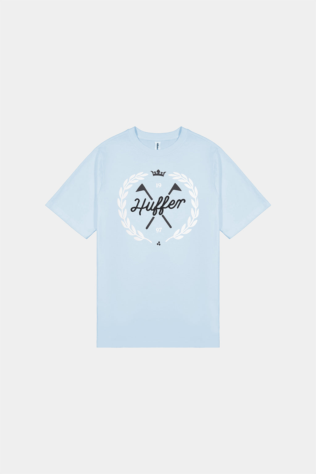 WOMENS CLASSIC TEE 170/LEGACY ICE BLUE – Huffer