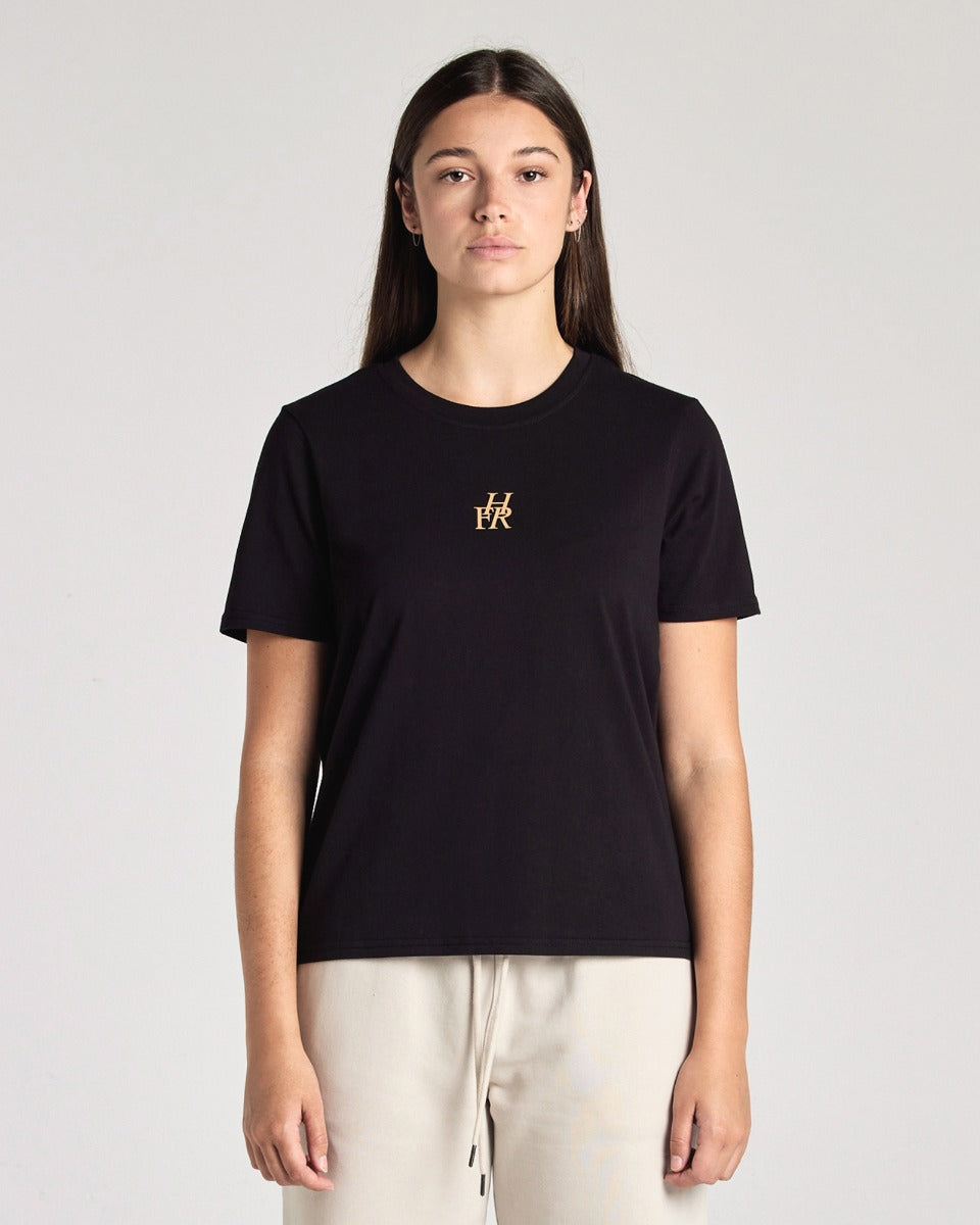 WMNS STELLA TEE/AUSTIN BLACK – Huffer
